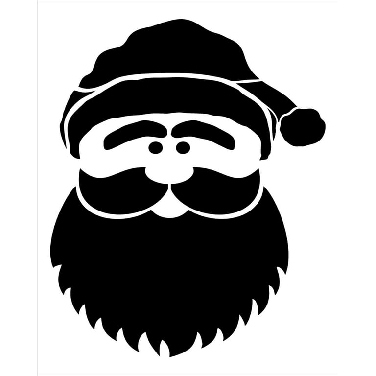 Santa Claus Face Pattern