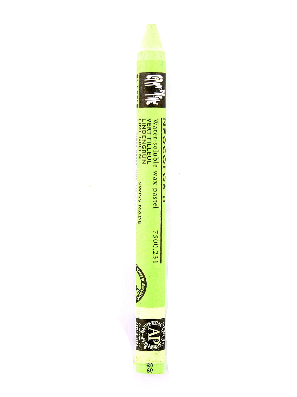 Neocolor II Aquarelle Water Soluble Wax Pastels lime green (pack of 10 ...