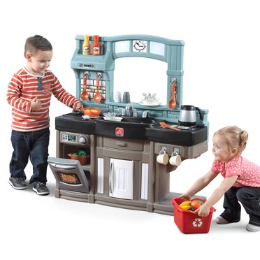 Little Tikes Home Grown Kitchen Set - Role Play Realistic Kid Playset ...
