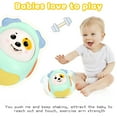 EASTIN Baby Roly Poly Toy,Tumbler Toy Multi Purpose Wobbler Toy Rattle ...