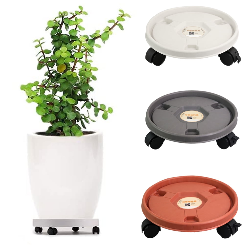 D-GROEE Wheeled Planter Pallet, Plant Stand Dolly for Heavy Planter ...