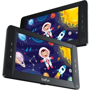 Proscan, 7" Dual Screen Portable DVD Player, PDVD7751, Black - Walmart.com