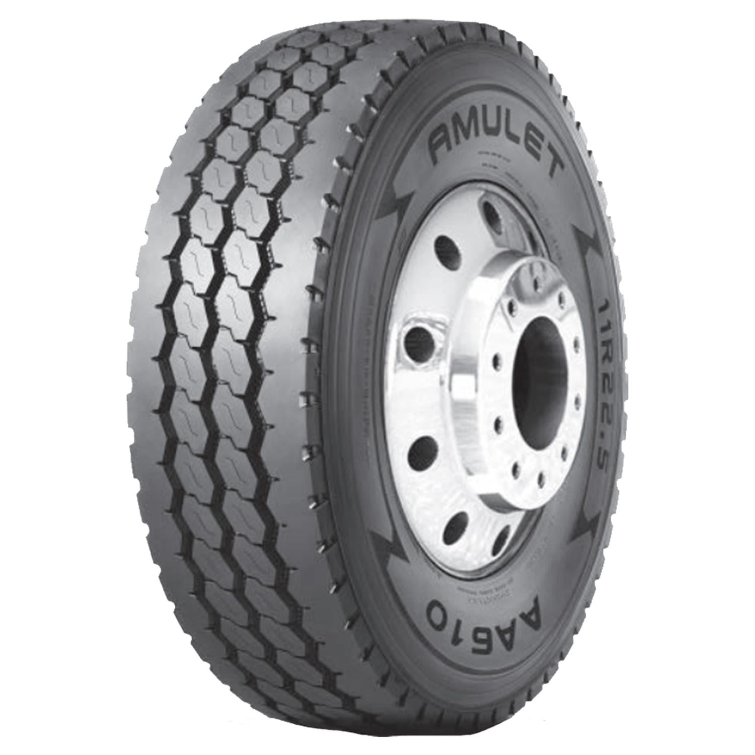 LLANTA 315/80R22.5 20C AMULET AA610 153L SERVICIO MIXTO negro | Bodega ...