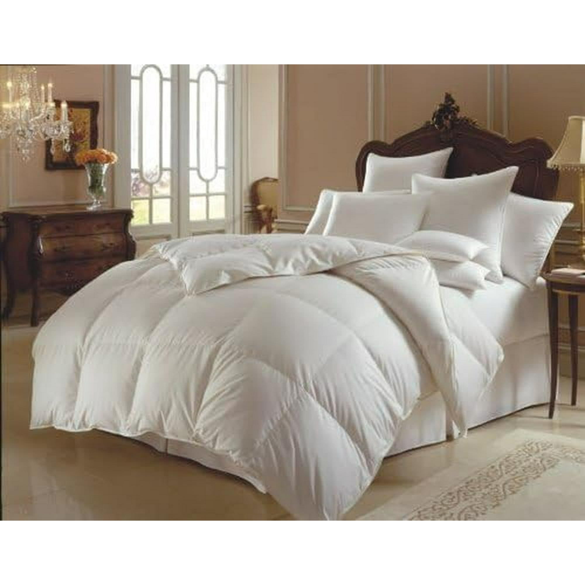 Click here for Elegant Comfort Down Alternative Comforter - White... prices