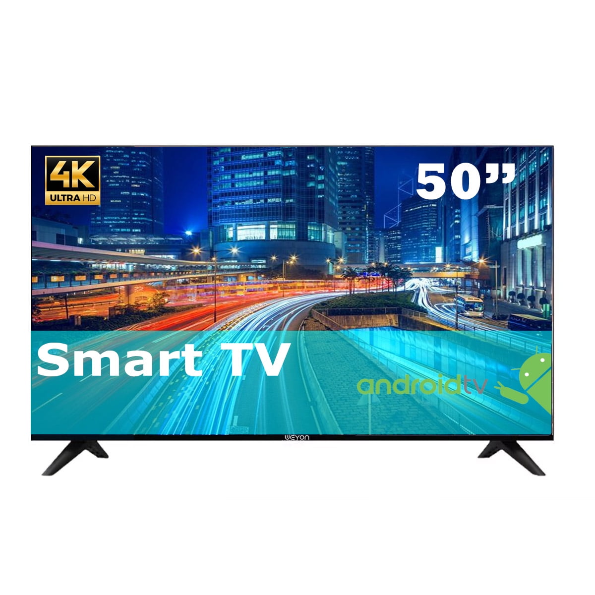 Pantalla Smart TV 50 Pulgadas 4K Android TV | Walmart en línea
