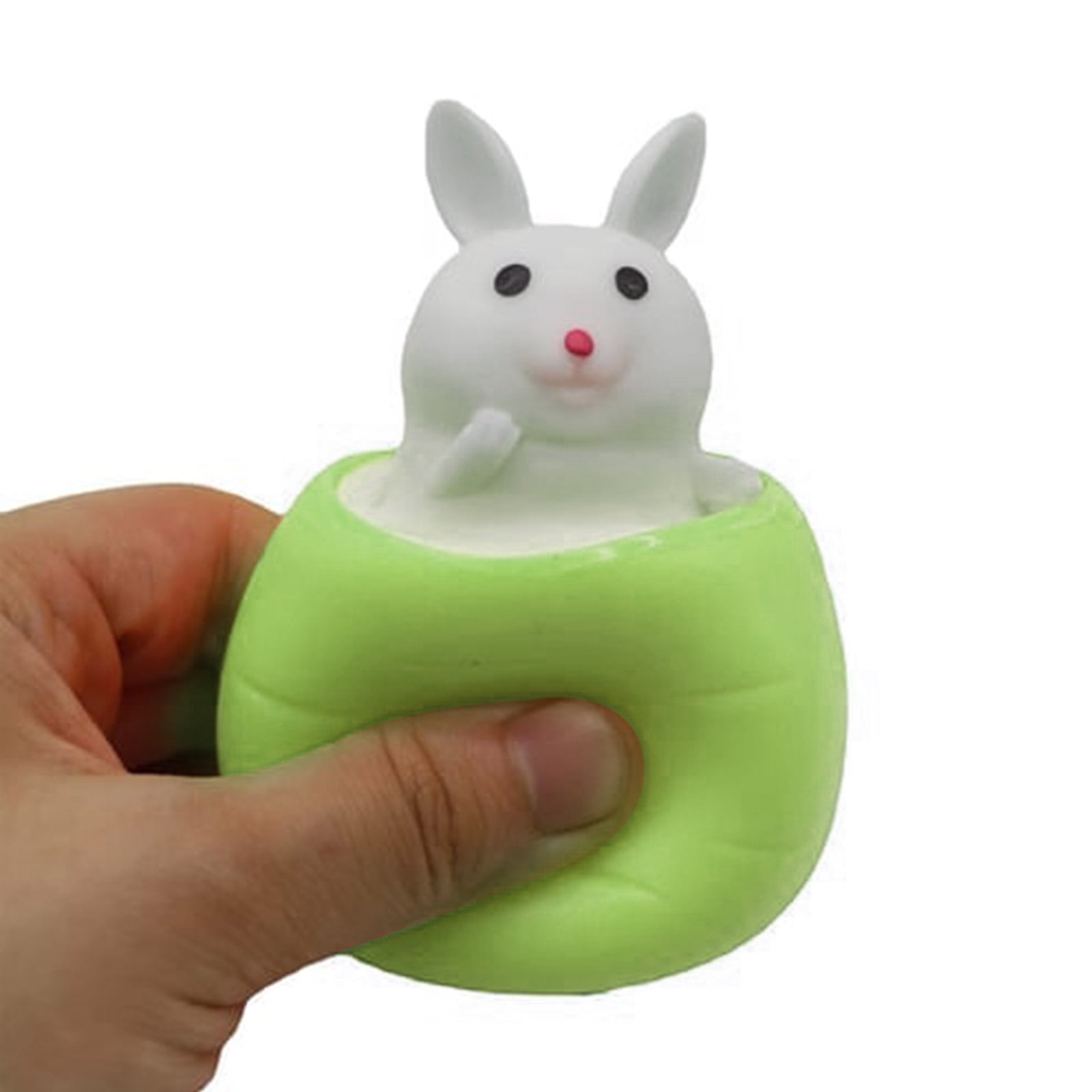 Easter Squeeze Fidget Toys for Kids Adult, Carrot Shape Bunny Pop Up ...