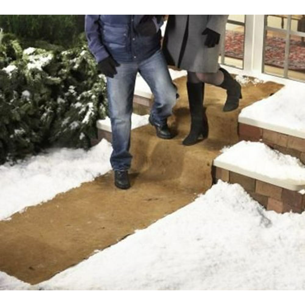 EXTRA WIDE NO SLIP ICE AND SNOW CARPET (10 FEET LONG X 30 INCHES WIDE ...