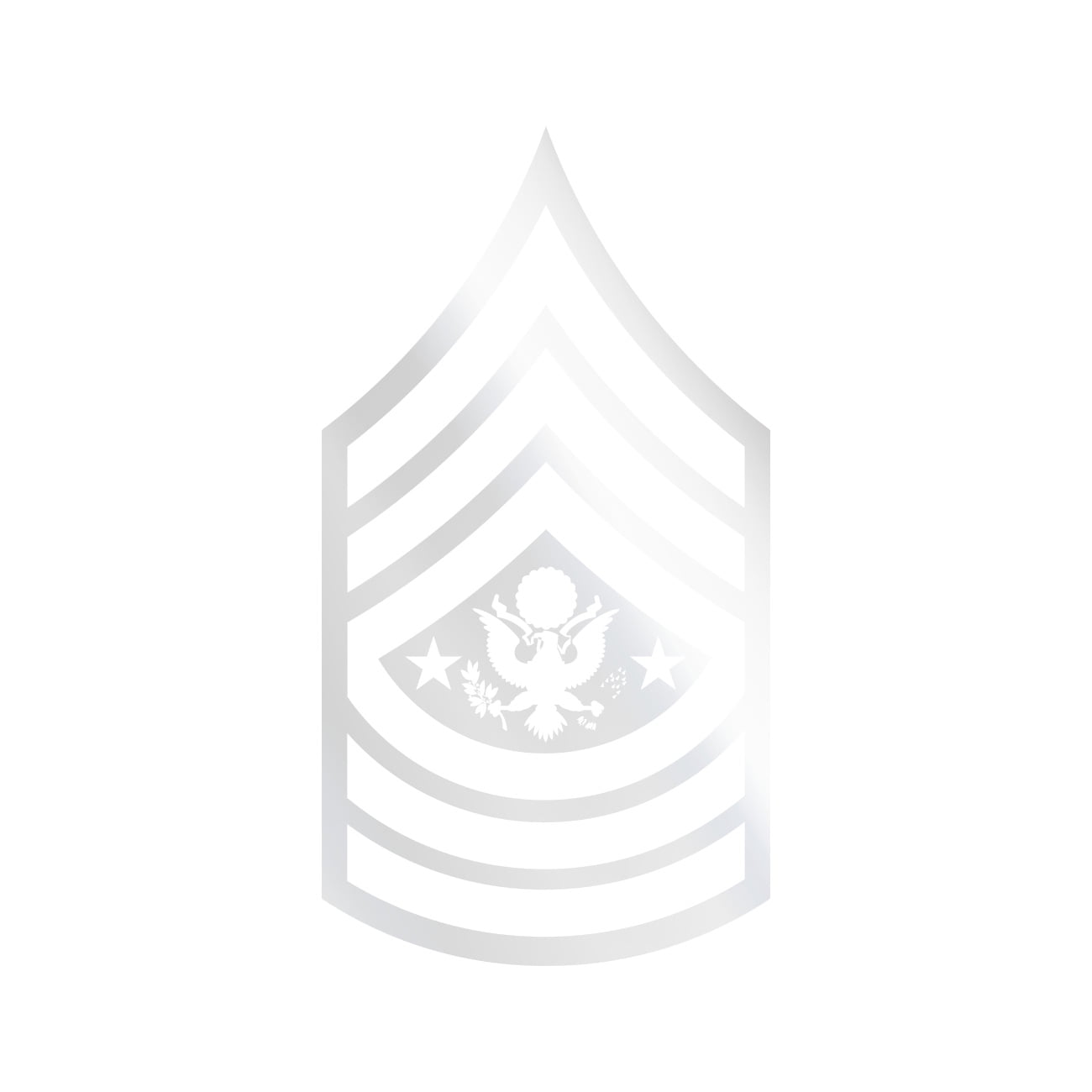 E-9 Sergeant Major of the Army Rank Sticker Decal Die Cut - Self ...