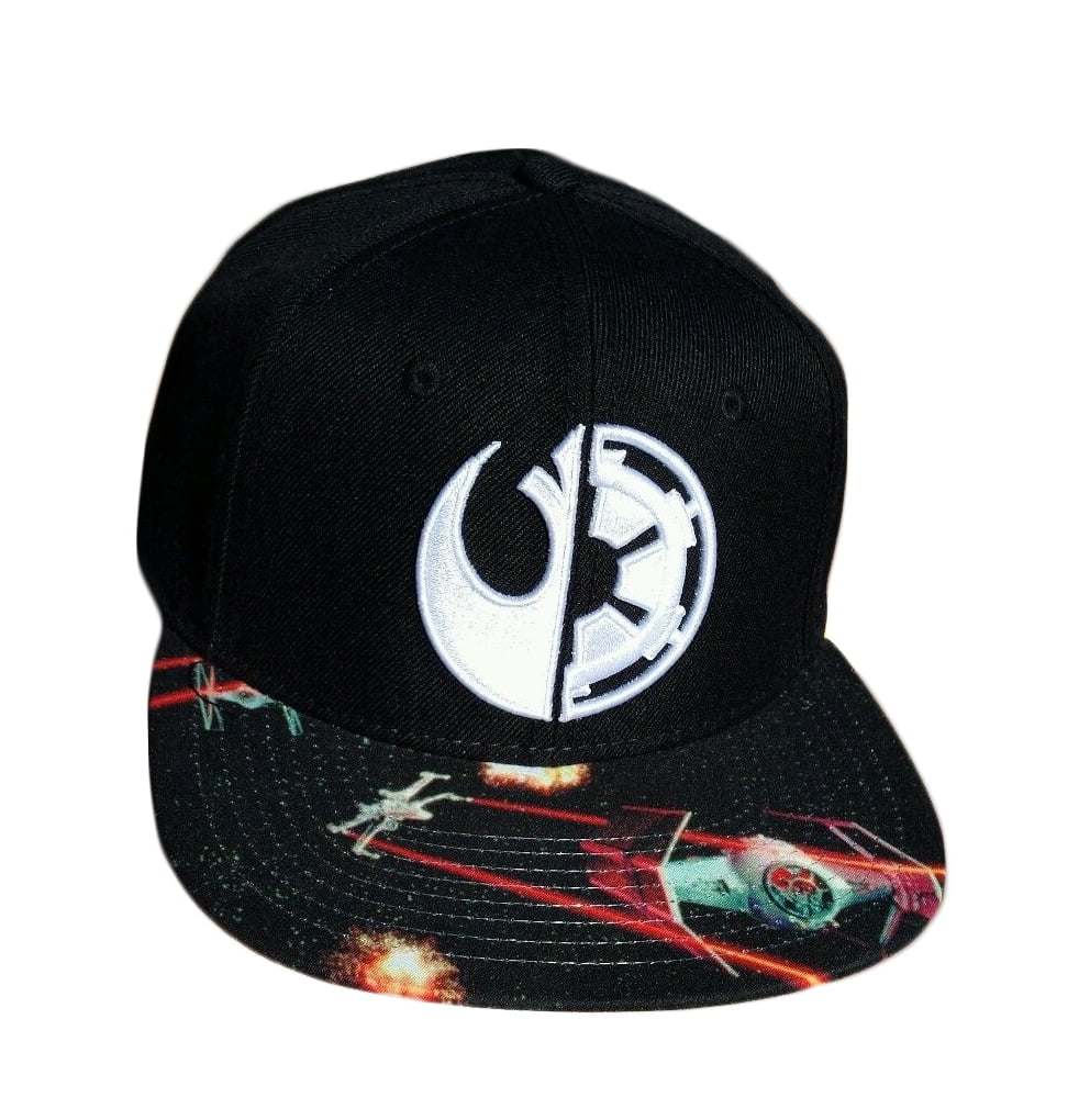 Star Wars Death Star Fight Sublimated Bill Snapback Baseball Cap ...