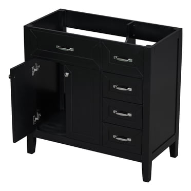 Churanty 30" Wall Mounted Bathroom Vanity with Sink, Vanity Cabinet ...