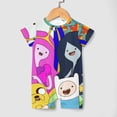 Finn Dog Adventure Time Baby One-Piece Rompers Summer Short Sleeve ...