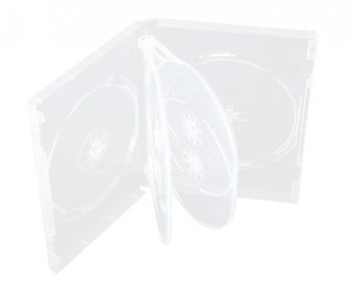 CheckOutStore 100 Clear 6 Disc DVD Cases - Walmart.com