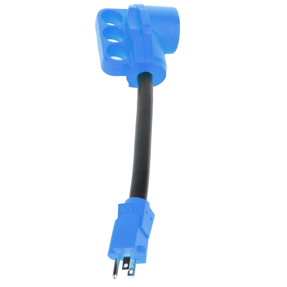 CCIYU RV Camper Trailer Power Cord Adapter 15AMP Male to 50AMP Female ...