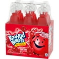 Kool Aid Bursts Cherry Kids Drink, 6 ct Pack, 6.75 fl oz Bottles ...