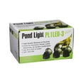 Jebao PL1LED-3 Submersible Pond LED Light with 4 Colored Lenses ...