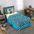 Super Mario 3-Pcs Twin Soft & Cozy Bedding Sheet Set for Kids ...