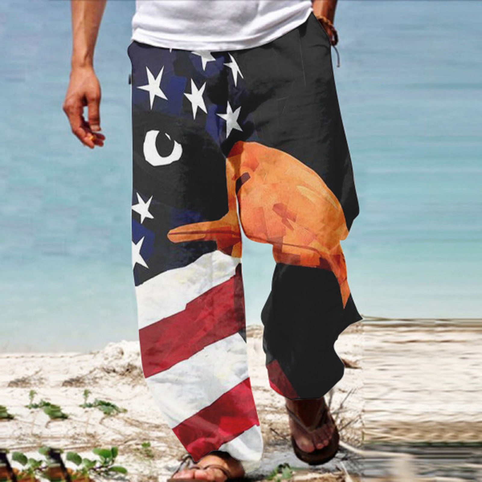 American Flag Pants