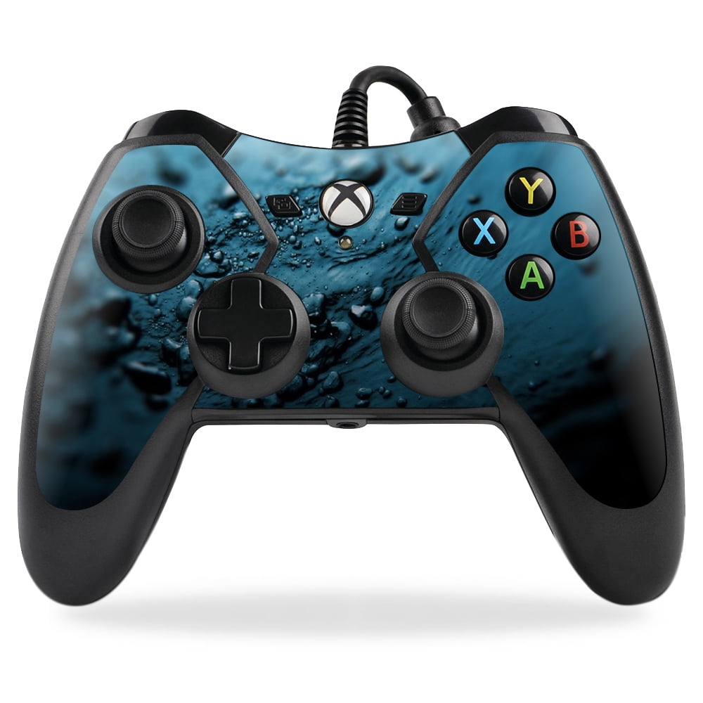 Skin Decal Wrap Compatible With PowerA Pro Ex Xbox One Controller Blue ...