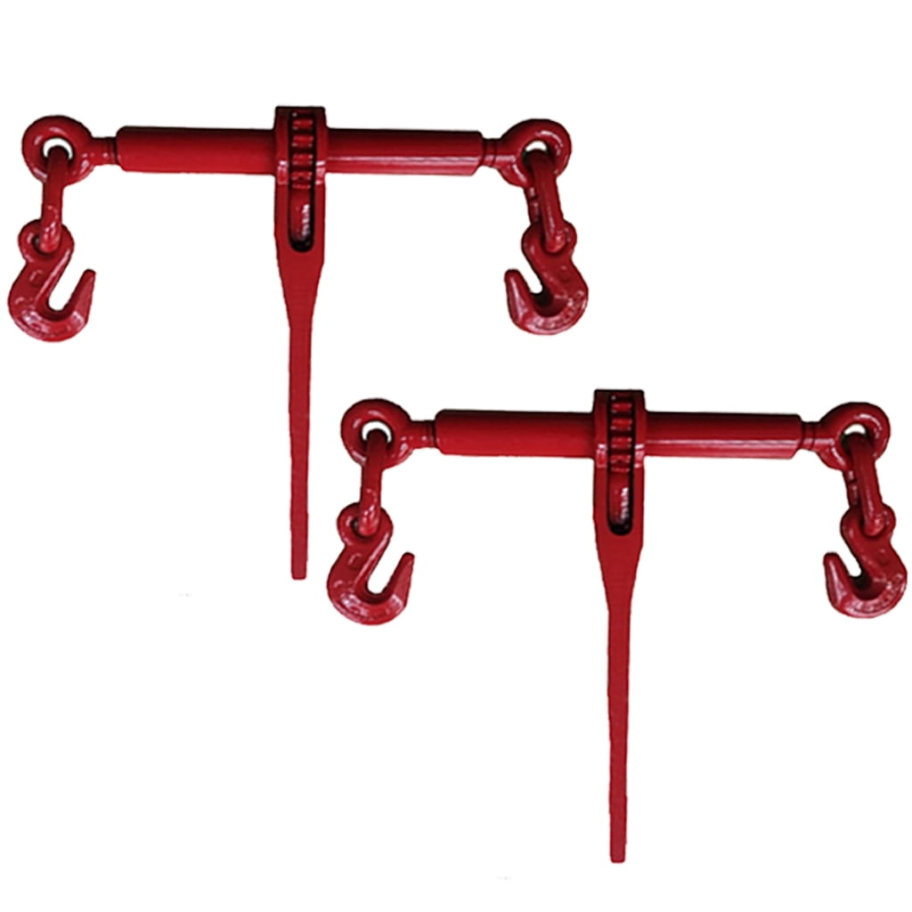 TakeControl 2 Pcs Ratchet Chain Load Binder 5/16-3/8" ChainHook Tie ...