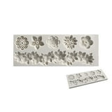 BNNG Flower Chocolate Mold, Chocolate Mold Silicone, Fondant Cake Mould ...