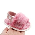 SYNPOS Infant Girls Plush First Walker House Shoes Toddler Princess ...