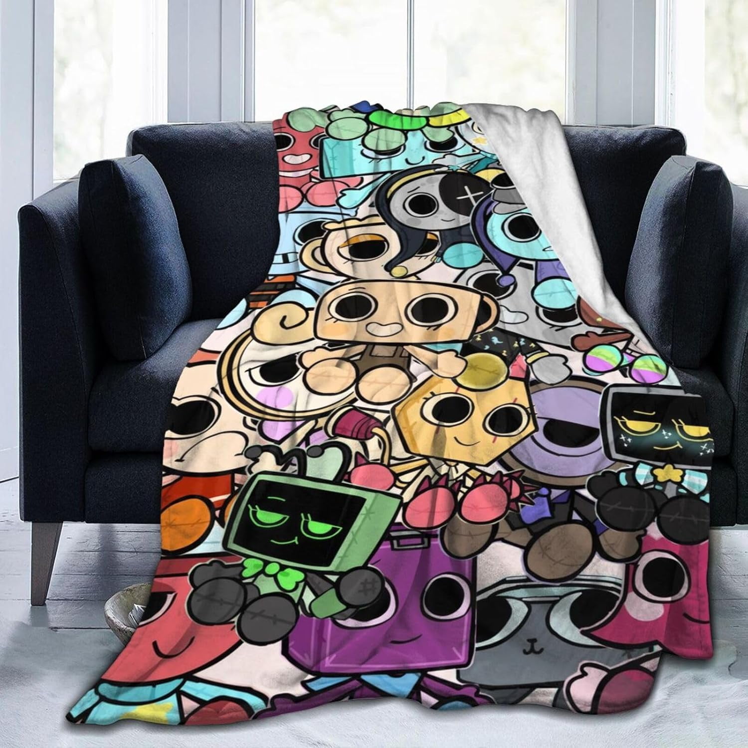 Click here for Blanket Dandys Cartoon World Throw Blanket Super S... prices