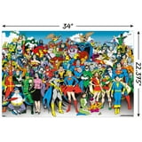DC Comics - The Lineup Wall Poster, 22.375" x 34" - Walmart.com