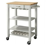 Coaster Butcher Block Kitchen Island - Walmart.com