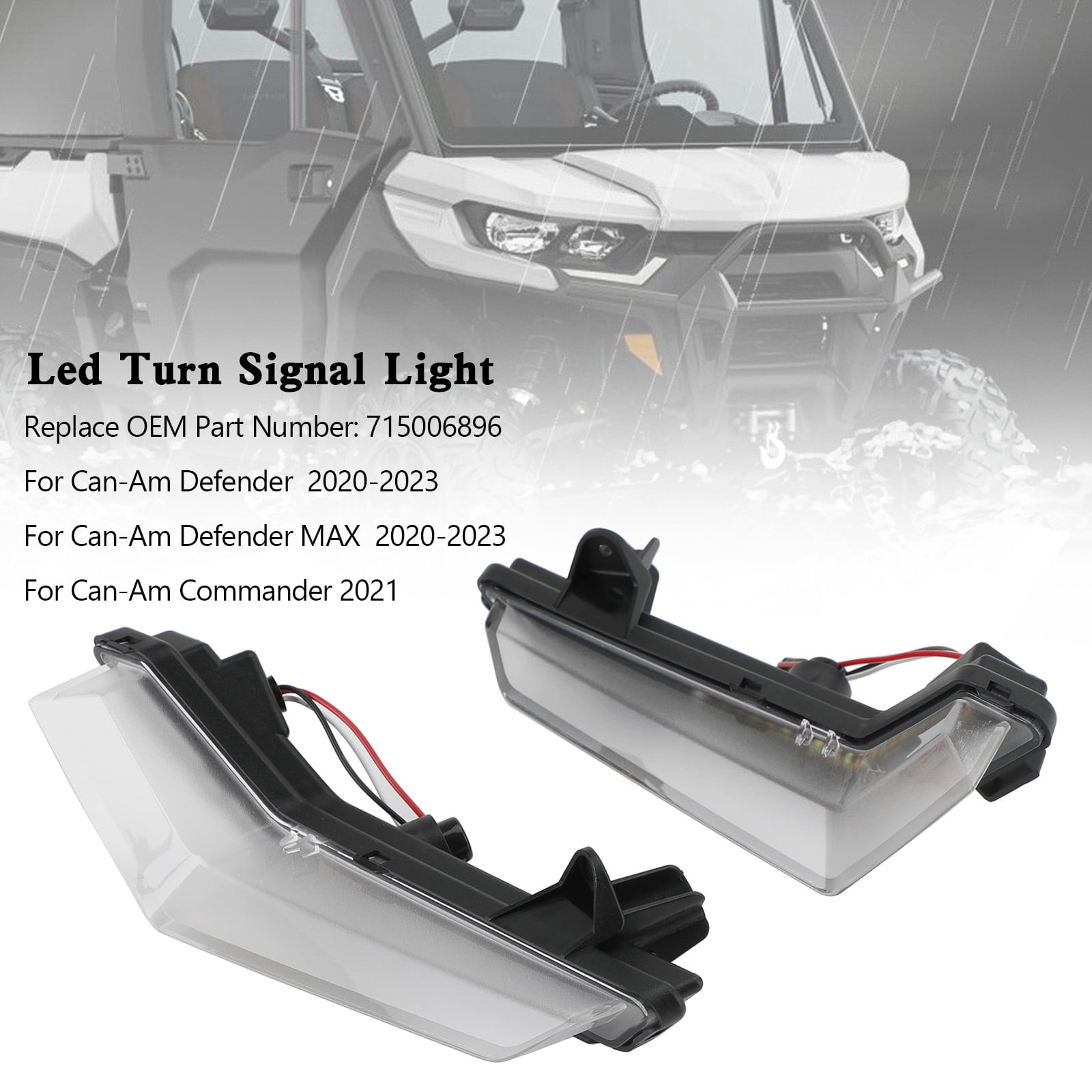 Click here for Motorgenic Led Front Turn Signals Light Daytime Ru... prices