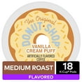 The Original Donut Shop Vanilla Cream Puff Flavored K Cup Coffee Pods