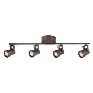 Free Shipping! Globe Electric 5-Light Matte Black Center Swivel Track ...