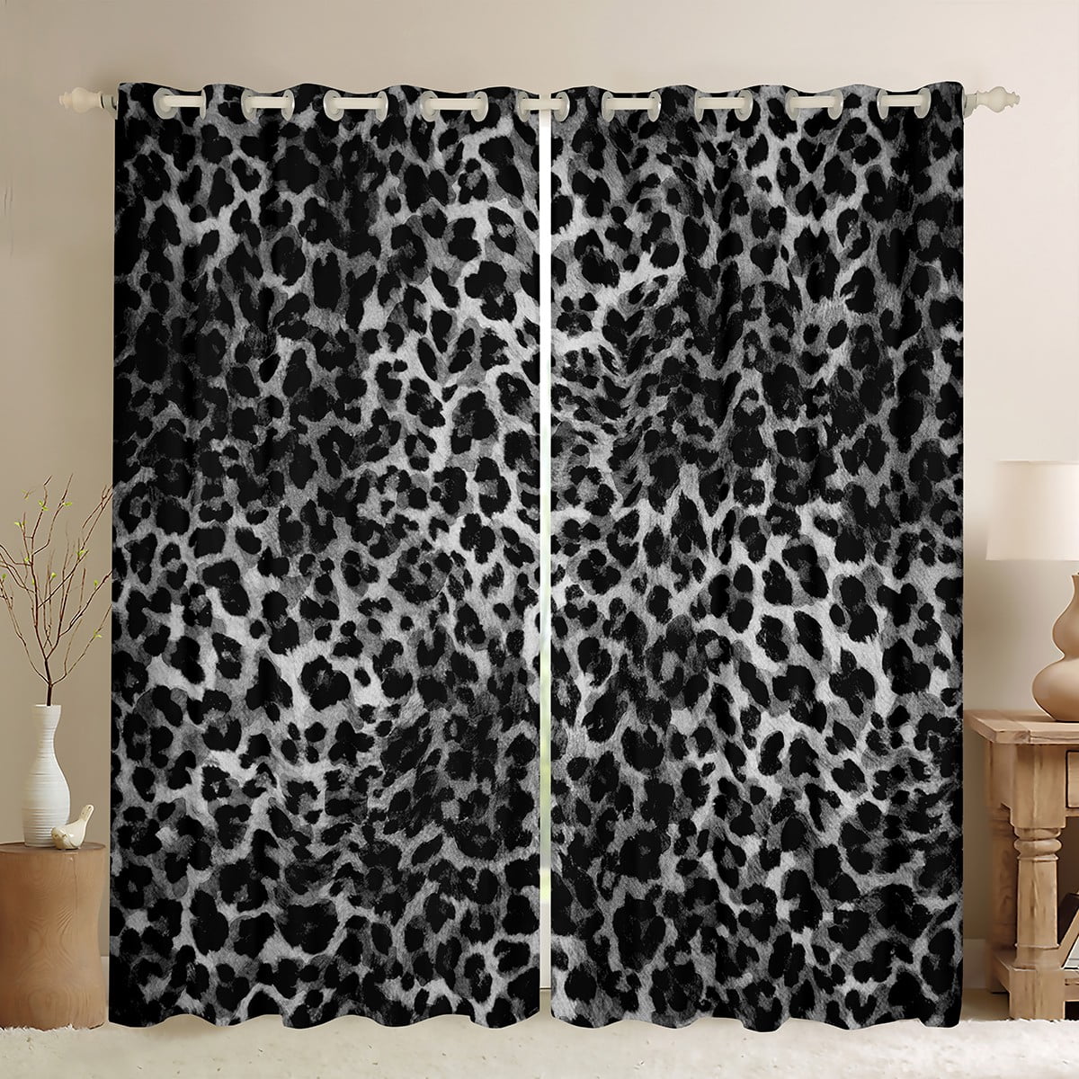 Click here for Erosebridal Cheetah Leopard Print Curtains Pack Of... prices