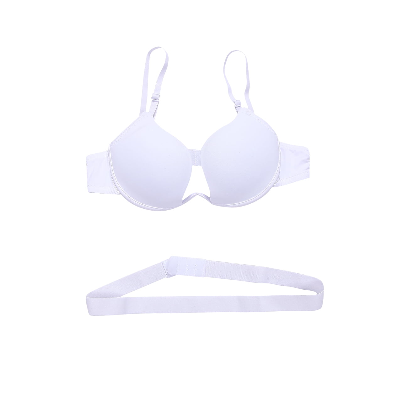 Douhoow Women Seamless Backless Bra, Invisible Deep V Low Cut Underwear ...