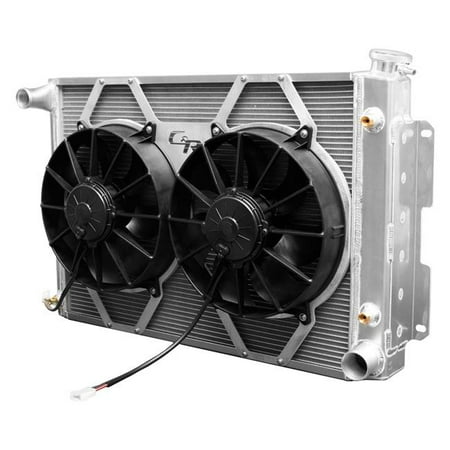 C & R Racing Radiators 15-10011 Crossflow Radiator Module with ...