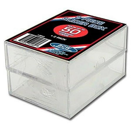 BCW BCDSB50 Slider Box, 50 Count - 2 Piece | Walmart Canada