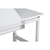 Studio Designs Graphix II White Split Top Crafting Table - Walmart.com