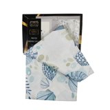 Serafina Home Ocean Coastal Sealife Fabric Shower Curtain: Starfish ...