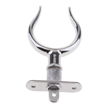 1 Piece Boat Rudder Block Oarlock Base Stainless Steel Side Mount for ...