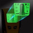 3-in-1 Wall Detector, Professional Metal Stud and Wire Finder Handheld ...