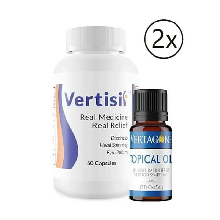 Vertisil & Vertagone Combo instant relief of vertigo symptoms Dizziness ...