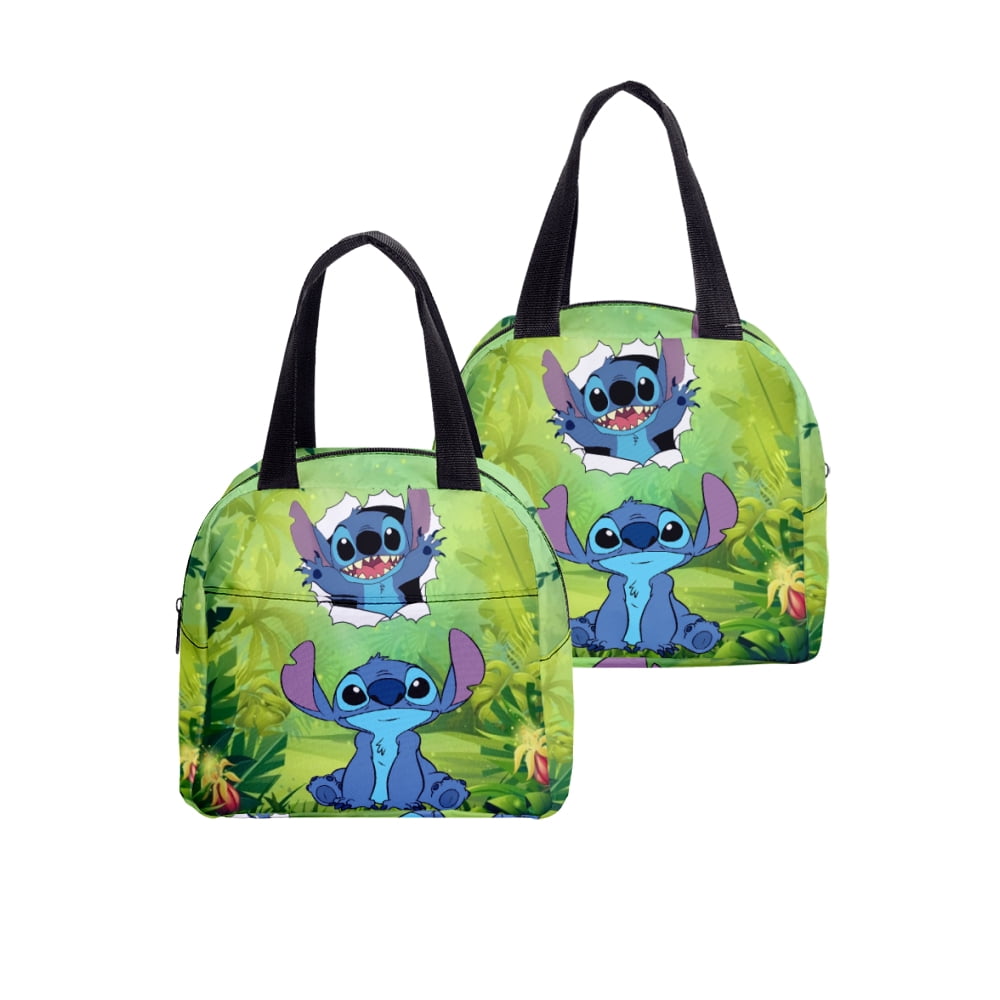Lilo & Stitch Lunch Box Large Capacity Meal Tote Bag for Women Men ...