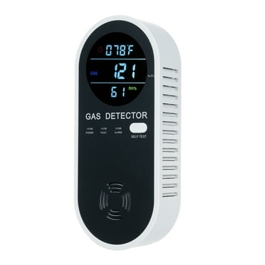Home Natural Gas and Propane Detector with Leak Alarm, Sensor Monitor ...