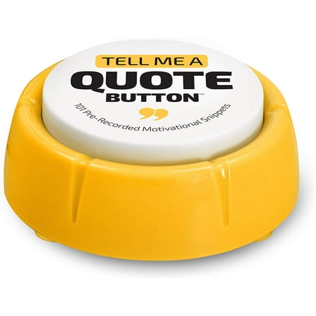 Quote Sound Button | Fully Loaded | 101 Pre-Recorded Motivational ...