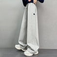 Baggy Sweatpants for Girls Oversized Wide Leg Loose Sweat Pants Elastic ...