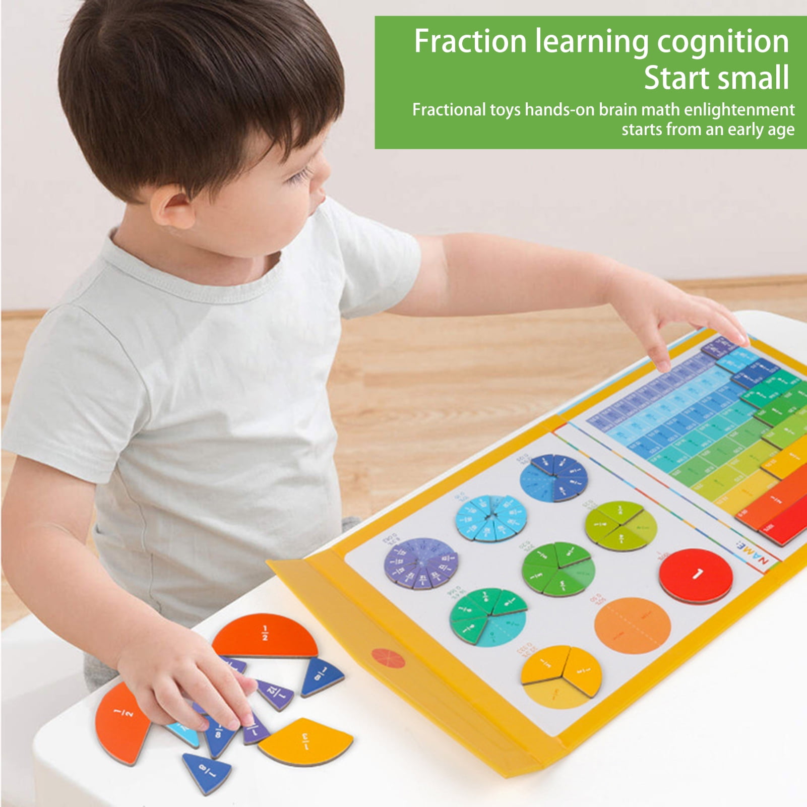 Click here for Unbranded 1 Set Magnetic Fraction Book Fraction Ti... prices