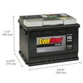Free Shipping! Ever Start Lead Acid Automotive Battery 12V Group Size ...