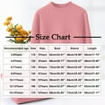 Ashirexll Long Sleeve Shirts Winter Tops for Girls 3-15 Years Solid ...