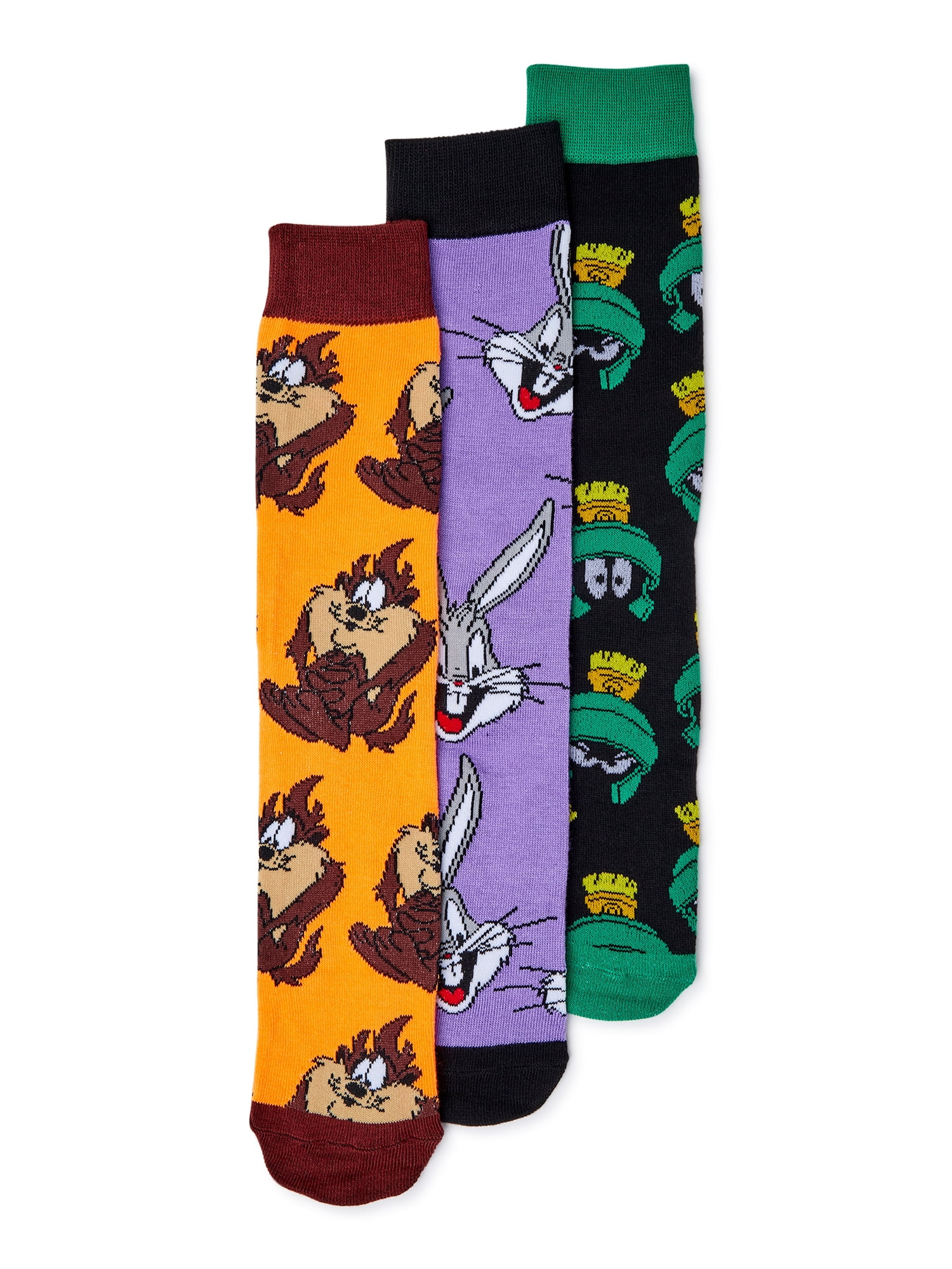 Looney Tunes Men's Socks, 3-Pack - Walmart.com