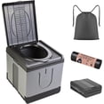 Portable Toilet Camping Toilets for Car Indoor Outdoor Commode Foldable ...