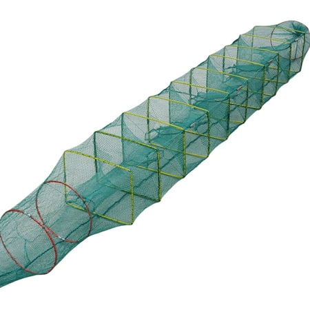 Fishing Folding Mesh Cage Foldable Cages Fishing Net Fish Crabs ...